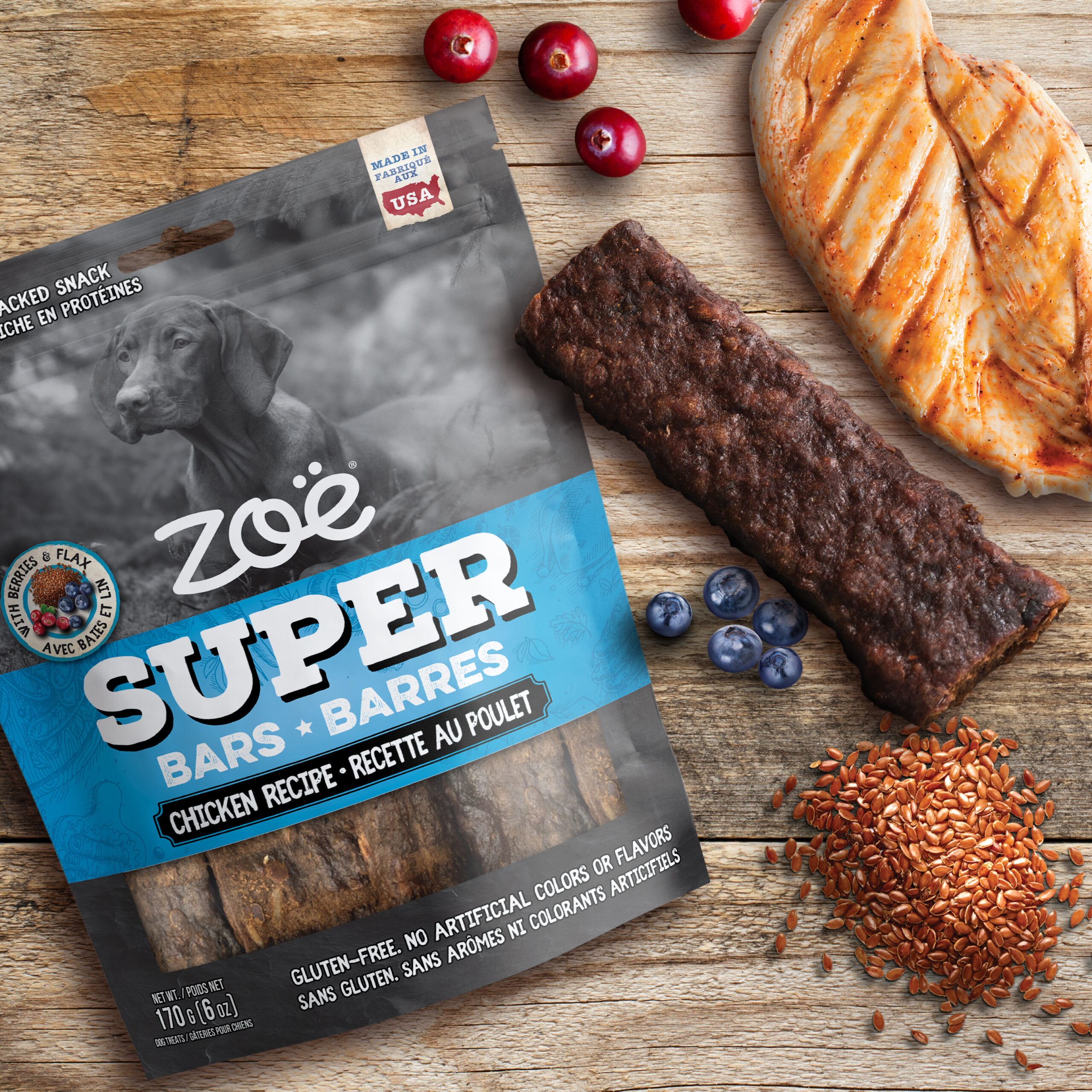 Super Bars for dogs Super Bars - Chicken Recipe - Zoë - Grain-Free
